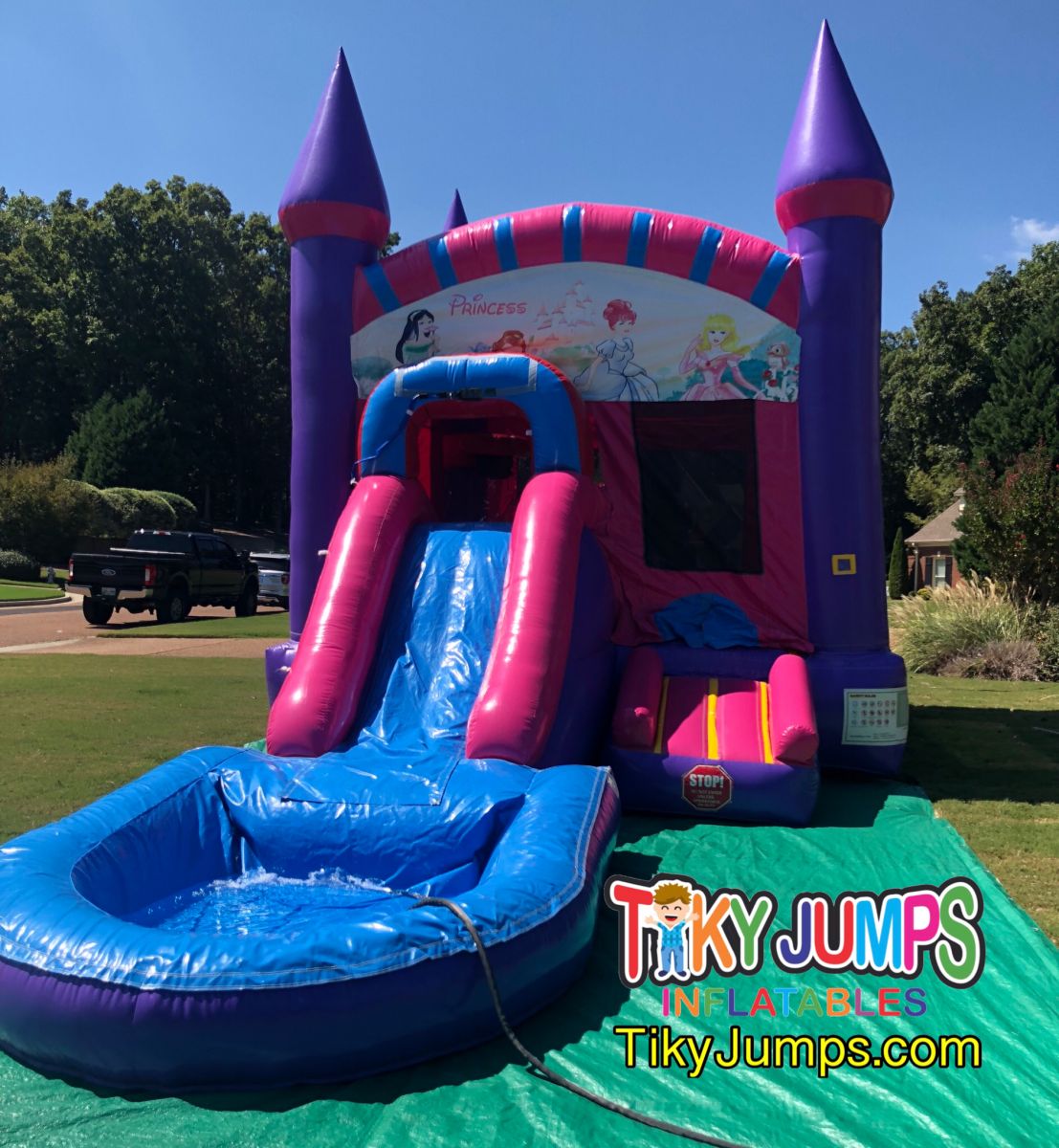 Princess Bounce House Water Slide Rentals Memphis Tn